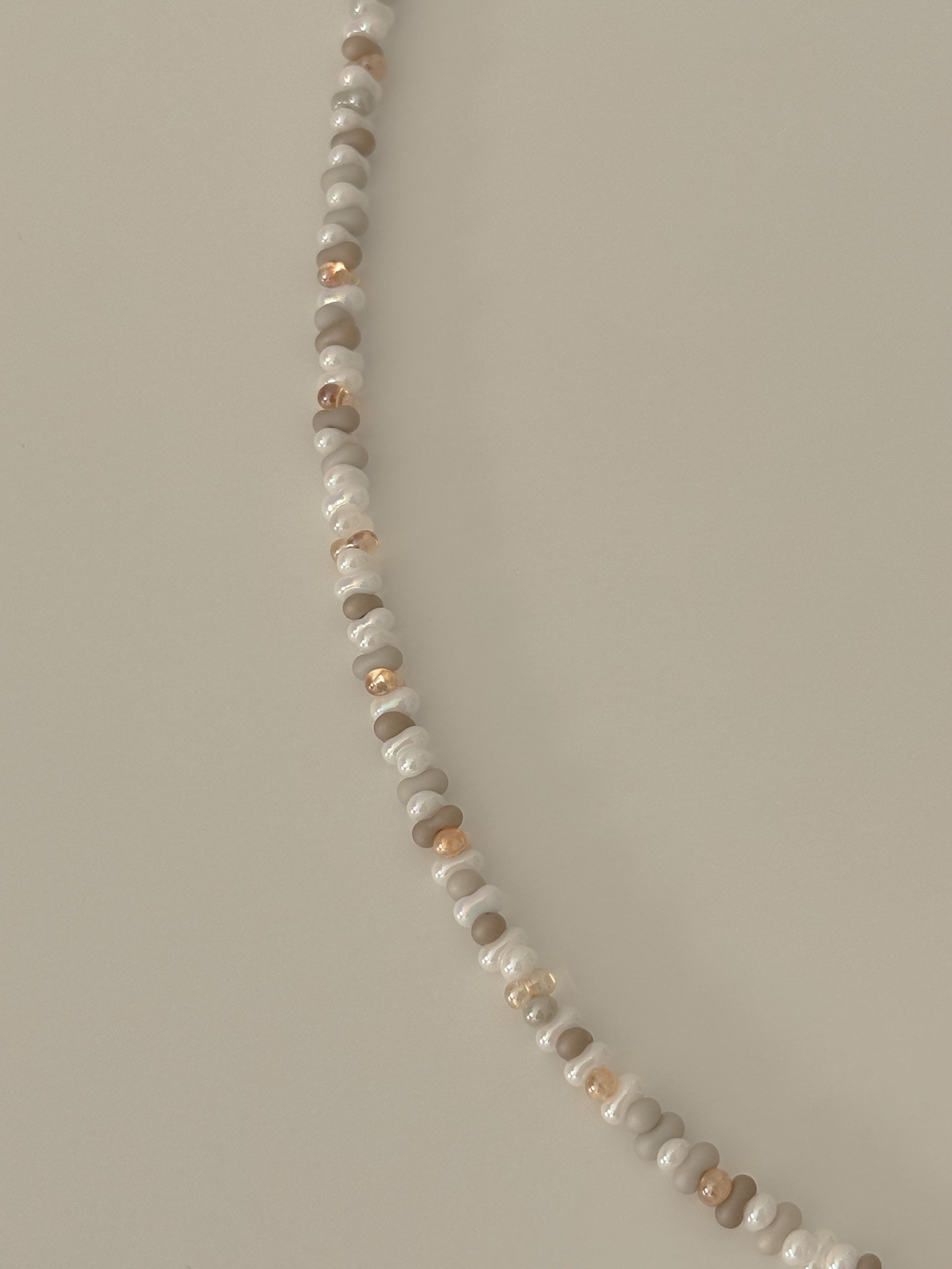 Bruno Initials Beads Necklace - Moska.my